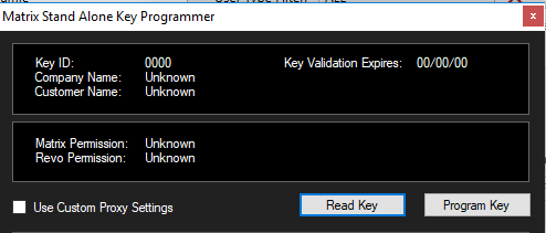 Matrix Key Reprogram